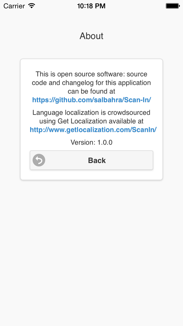 Scan In - QR based sign-in